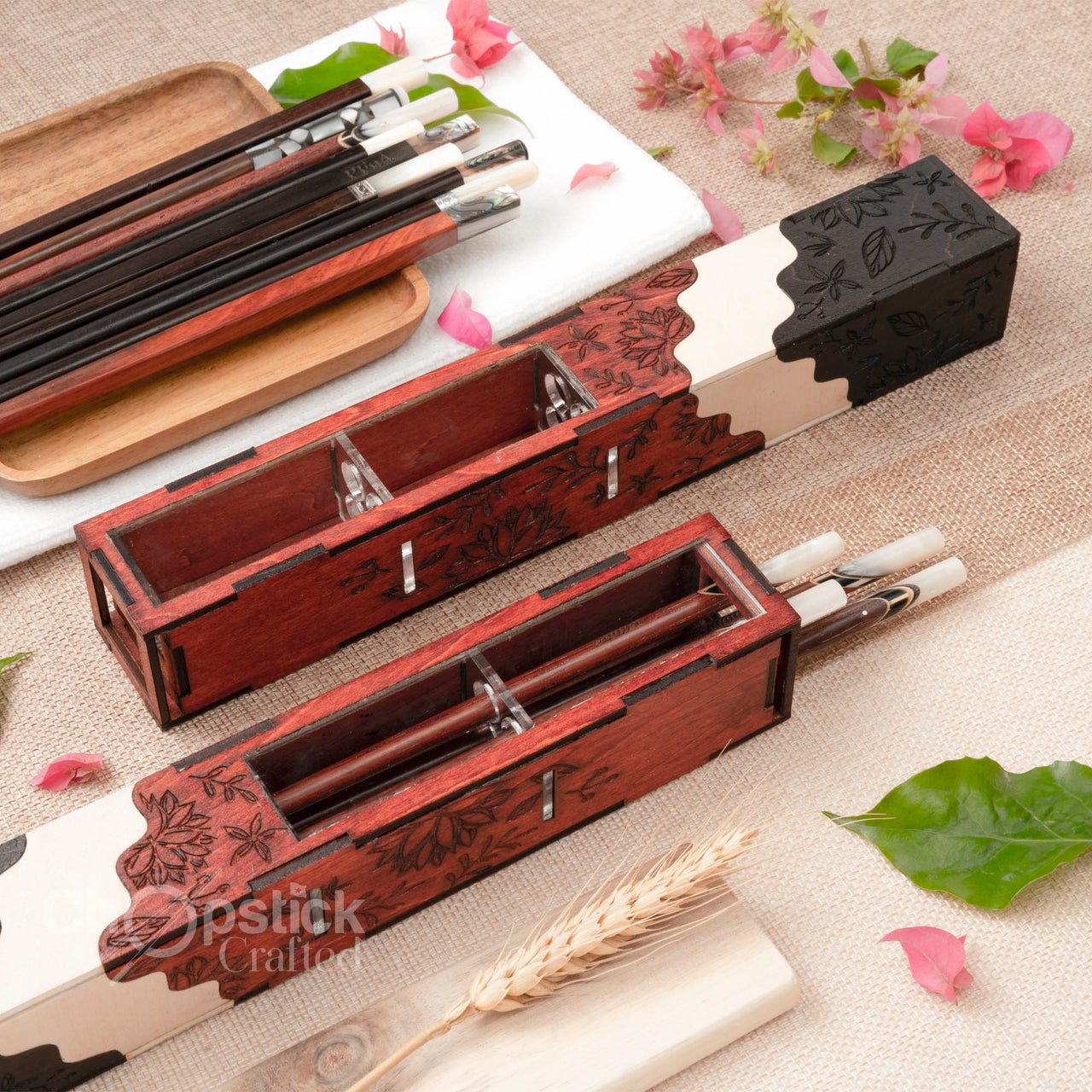 Chopsticks With Box – Chopstick Crafted