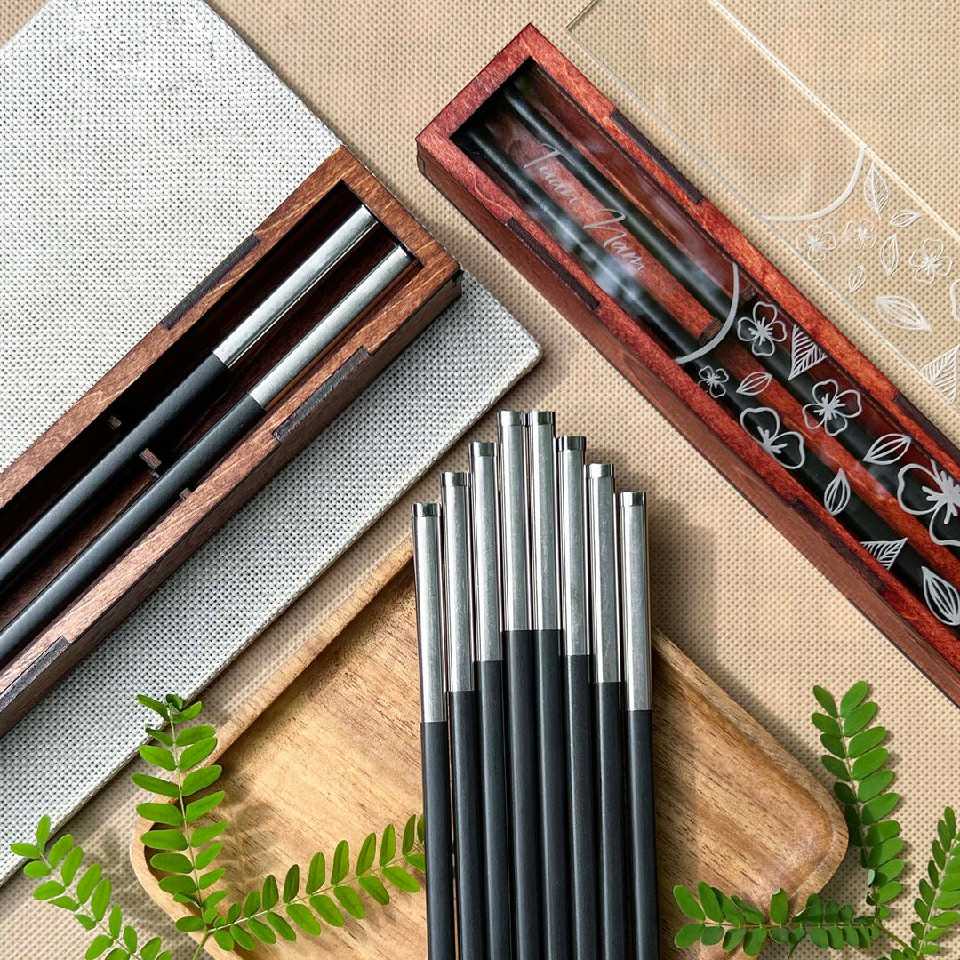 Chopsticks With Box – Chopstick Crafted